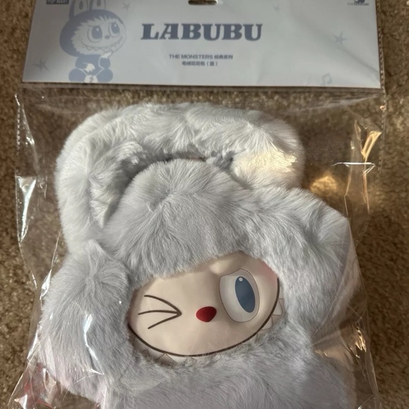 Bags | Labubu Flower Plush Bag Blue | Poshmark